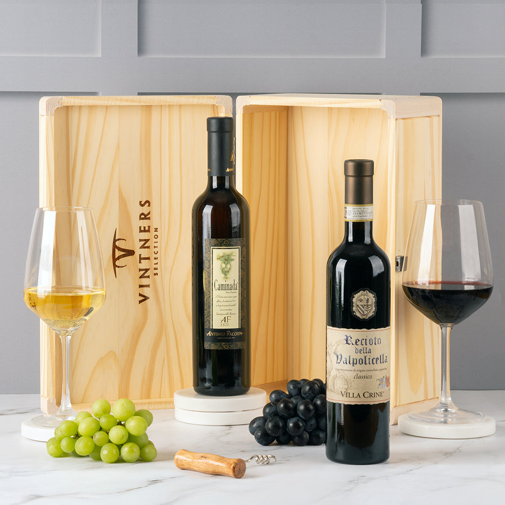 Sommeliers Dessert Wine Duo in Wood Box – Vintners